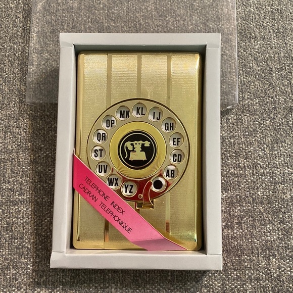 Office | Vintage Personal Index Phone Book | Poshmark